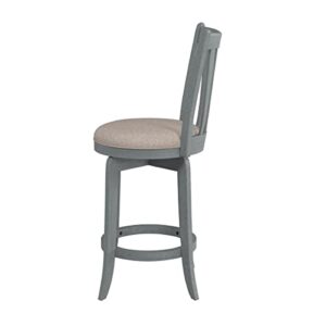 Hillsdale Furniture Hillsdale Savana Swivel Counter Stool, Blue