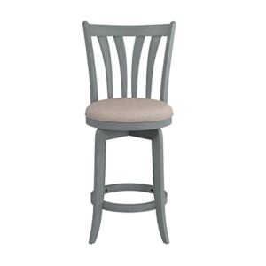 Hillsdale Furniture Hillsdale Savana Swivel Counter Stool, Blue