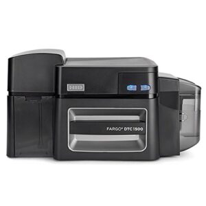 fargo dtc1500 single sided id card printer