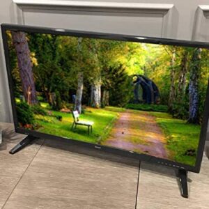 FREE SIGNAL TV Transit 28" 12 Volt DC Powered LED Flat Screen HDTV for RV Camper and Mobile Use