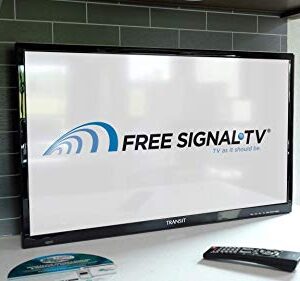 FREE SIGNAL TV Transit 28" 12 Volt DC Powered LED Flat Screen HDTV for RV Camper and Mobile Use