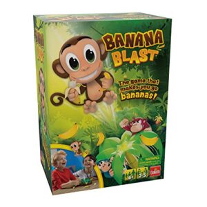 banana blast - pull the bananas until the monkey jumps game by goliath