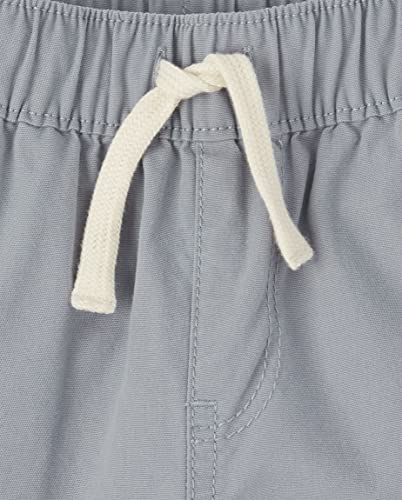 The Children's Place Baby Boys And Toddler Boys Pull on Jogger Shorts,Fin Gray Single,4T