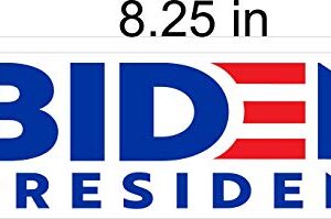 Joe Biden President 2024 Rectangle MAGNET Magnetic Bumper Sticker Democrat Election