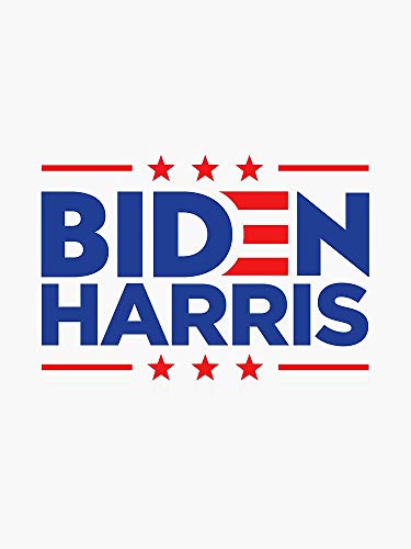 Biden Harris 2020 - Joe Biden and Harris for President Vinyl Decal Bumper Sticker Wall Laptop Window Sticker 5"