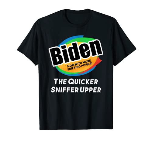 Funny Anti Joe Biden sniffing vintage T-Shirt