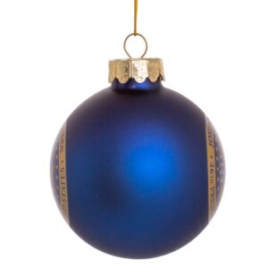 Kurt Adler C7758 80MM President Biden Ornament, Blue