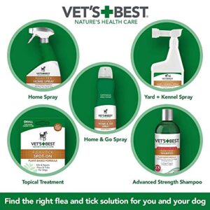 Vet's Best Flea and Tick Home Spray | Flea Treatment for Dogs and Home | Plant-Based Formula | 32 Ounces, 2 Pack