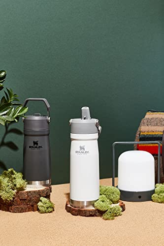 Stanley IceFlow Stainless Steel Water Jug with Straw, Vacuum Insulated Water Bottle for Home and Office, Reusable Tumbler with Straw Leakproof Flip