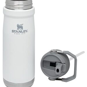 Stanley IceFlow Stainless Steel Water Jug with Straw, Vacuum Insulated Water Bottle for Home and Office, Reusable Tumbler with Straw Leakproof Flip