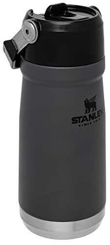 Stanley IceFlow Stainless Steel Water Jug with Straw, Vacuum Insulated Water Bottle for Home and Office, Reusable Tumbler with Straw Leakproof Flip, 17 ounces