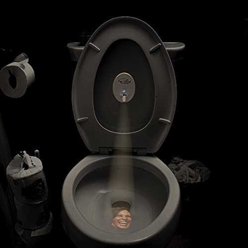 Pee-Litical Targets, Motion Activated Toilet Target Light with Images of Barack Obama | Joe Biden | Kamala Harris | Nancy Pelosi