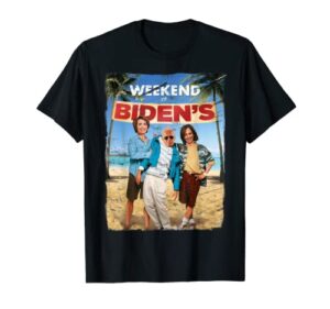 weekend at bidens funny joe biden president democrat t-shirt