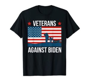 veterans against biden say their names joe biden t-shirt