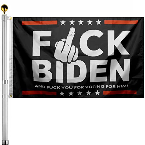 Premium Double Sided Flags for Fuck Biden 3x5 Ft Outdoor - F Biden Flags FK Joe Biden Banner 3x5 Feet Heavy Duty 3 Ply Polyester with Brass Grommets for Indoor Outdoors Garden Decoration