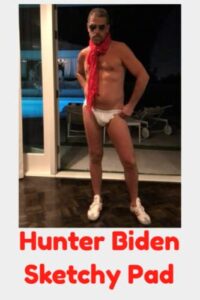 hunter biden sketchy pad!: 120 page sketch pad/ coloring- joke gift for the holidays