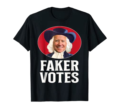 Faker chooses the funny Joe Biden T-Shirt