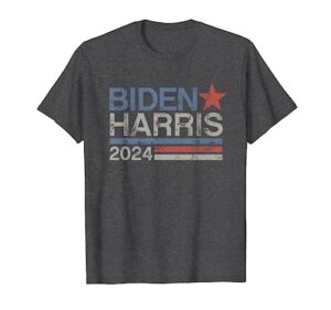 biden harris 2024 retro vintage distressed design t-shirt