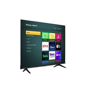 Hisense 43-Inch Class R6 Series Dolby Vision HDR 4K UHD Roku Smart TV with Alexa Compatibility (43R6G),Black