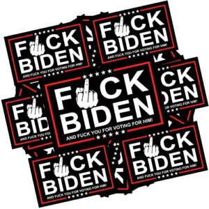 yinena 100pcs biden sticker fuck biden stickers biden sucks sticker impeach bidenc sticker biden sticker funny sticker decal campaign logo parody sticker for car motorcycles helmets laptop decor 2x3 in