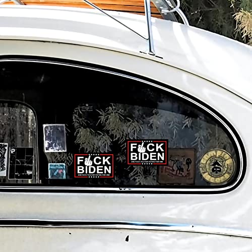 YINENA 100Pcs Biden Sticker Fuck Biden Stickers Biden Sucks Sticker Impeach Bidenc Sticker Biden Sticker Funny Sticker Decal Campaign Logo Parody Sticker for Car Motorcycles Helmets Laptop Decor 2x3 In