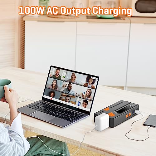 3000A Portable Car Jump Starter 66000mWh Battery Pack Booster Charger Power Bank Portable Phone Laptop Charger with AC Outlet Jumper Starter for 12V Car Motorcycle