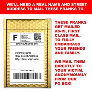 Design Doggie Joe Biden Fan Club Prank Gag - Send Anonymous and Embarrassing Prank Mail to Your Friends and Family! Hilarious Gag! Guaranteed Laughs!