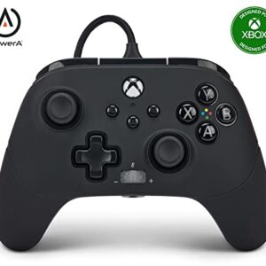 PowerA FUSION Pro 3 Wired Controller for Xbox Series X|S, Xbox One, Mappable Advanced Gaming Buttons, Xbox Controller, Trigger Locks, Black