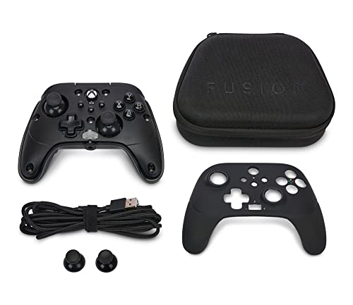 PowerA FUSION Pro 3 Wired Controller for Xbox Series X|S, Xbox One, Mappable Advanced Gaming Buttons, Xbox Controller, Trigger Locks, Black