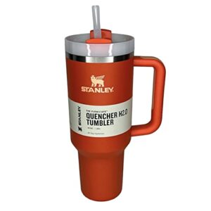 stanley quencher h2.0 flowstate tumbler 40oz (tigerlily)