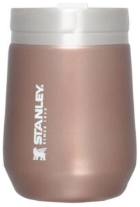 stanley everyday go wine tumbler 10oz rose quartz glow