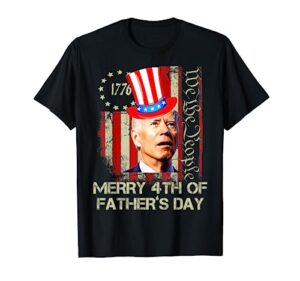 funny joe biden happy 4th of easter confused 4th of july t-shirt