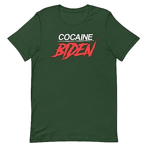 Libertarian Country Cocaine Biden Shirt Forest