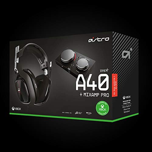 A40 TR Headset + MixAmp Pro TR for Xbox One & PC (Refreshed Version)