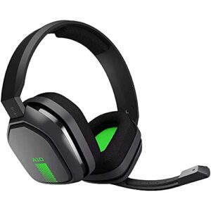 astro gaming a10 gaming headset - green/black - xbox one (renewed)