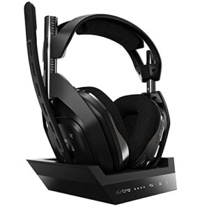 ASTRO Gaming A50 Wireless Headset + Base Station for PS4, PS5, PC, Mac (Renewed)