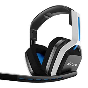 ASTRO Gaming A20 Wireless Headset Gen 2 for PlayStation 5, PlayStation 4, PC & Mac - White/Blue (Renewed)