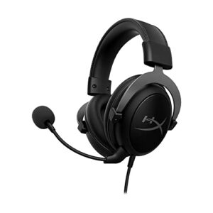 hyperx cloud ii gaming headset - 7.1 surround sound - memory foam ear pads - durable aluminum frame - works with pc, ps4, ps4 pro, xbox one, xbox one s - gun metal (khx-hscp-gm)