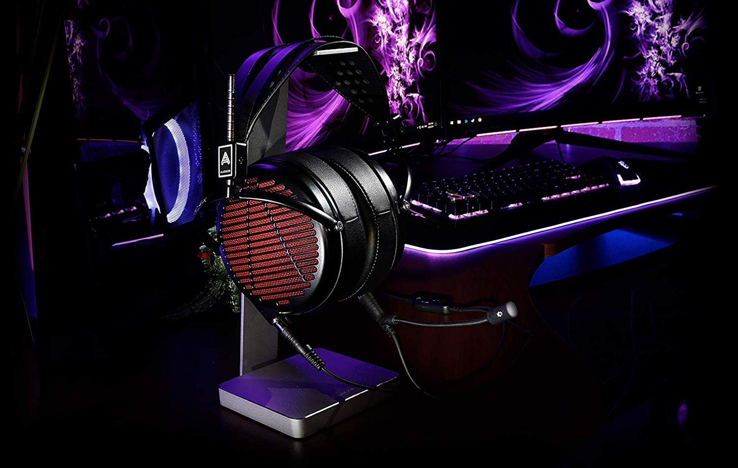 Audeze LCD-GX Gaming Headset with Boom Mic, Wired, All-Analog