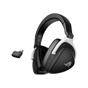 asus rog delta s wireless gaming headset (ai beamforming mic, 7.1 surround sound, 50mm drivers, lightweight, low-latency, 2.4ghz, bluetooth, usb-c, for pc, mac, ps4, ps5, switch, mobile device)-black