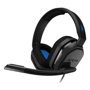 astro gaming a10 wired gaming headset, lightweight and damage resistant, astro, 3.5 mm audio jack, for xbox series x|s, xbox one, ps5, ps4, nintendo switch, pc, mac- black/blue