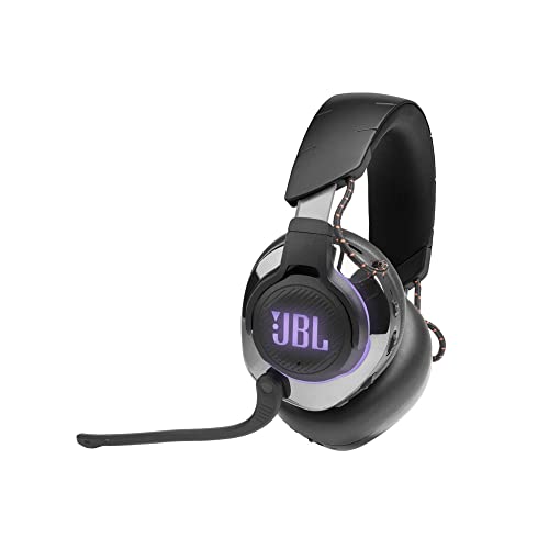 JBL Quantum 800 - Wireless Over-Ear Performance Gaming Headset with Active Noise Cancelling and Bluetooth 5.0 - Black (Renewed)