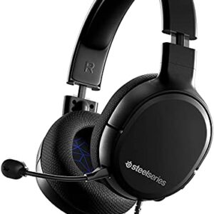 SteelSeries Arctis 1 Wired Gaming Headset 61425 for PS4 PS5 PC - Black (Renewed)