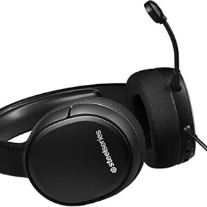 SteelSeries Arctis 1 Wired Gaming Headset 61425 for PS4 PS5 PC - Black (Renewed)