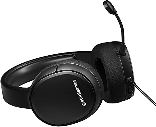 SteelSeries Arctis 1 Wired Gaming Headset 61425 for PS4 PS5 PC - Black (Renewed)