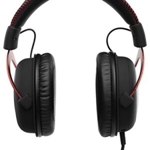 HYPERX Cloud II Gaming Headset for PC & PS4 & Xbox One,Nintendo Switch - Red (KHX-HSCP-RD) (Renewed)