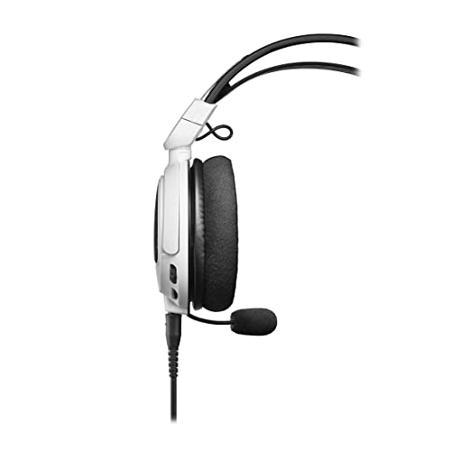 Audio-Technica ATH-GDL3WH Open-Back Gaming Headset, White