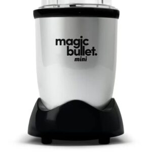 Magic Bullet® Mini 14 oz. Compact Personal Blender Silver/Black