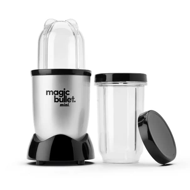 Magic Bullet® Mini 14 oz. Compact Personal Blender Silver/Black