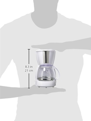 Brentwood 4-Cup Coffee Maker (White)